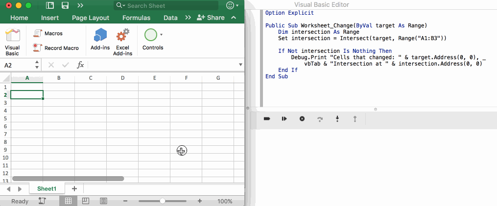 Excel Vba Intersect Target Excelnays