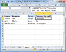 Alternative to Multiple IF Statements | Spreadsheets Made Easy