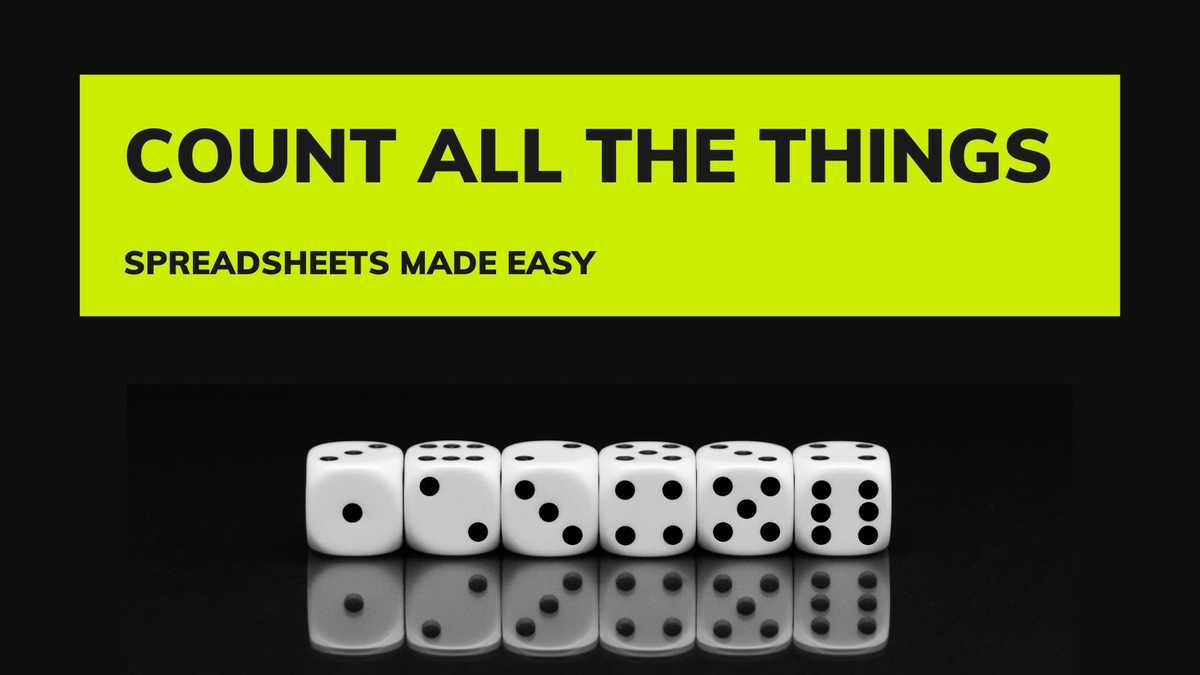 All posts | Spreadsheets Made Easy