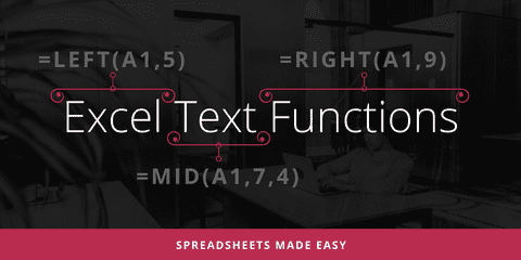 Excel's LEFT(), RIGHT() and MID() String/Text Functions | Spreadsheets ...