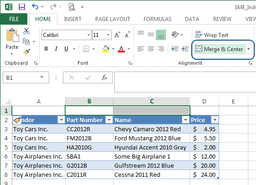 Merge Cells In Depth | Spreadsheets Made Easy