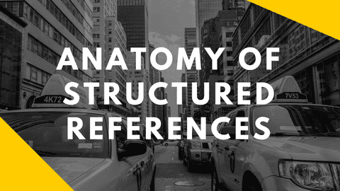 Structured References [Infographic] | Spreadsheets Made Easy
