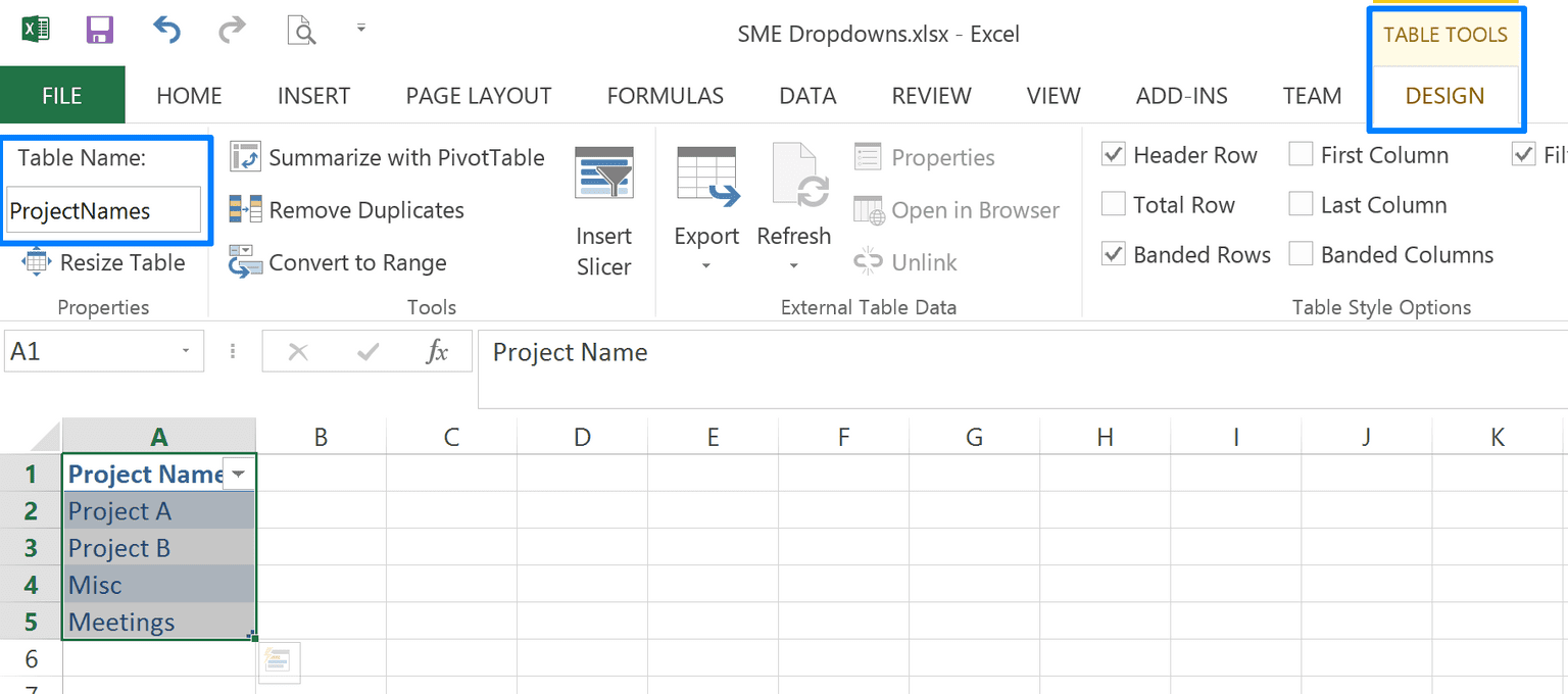 How to Create a Drop-down List in Excel | Spreadsheets Made Easy