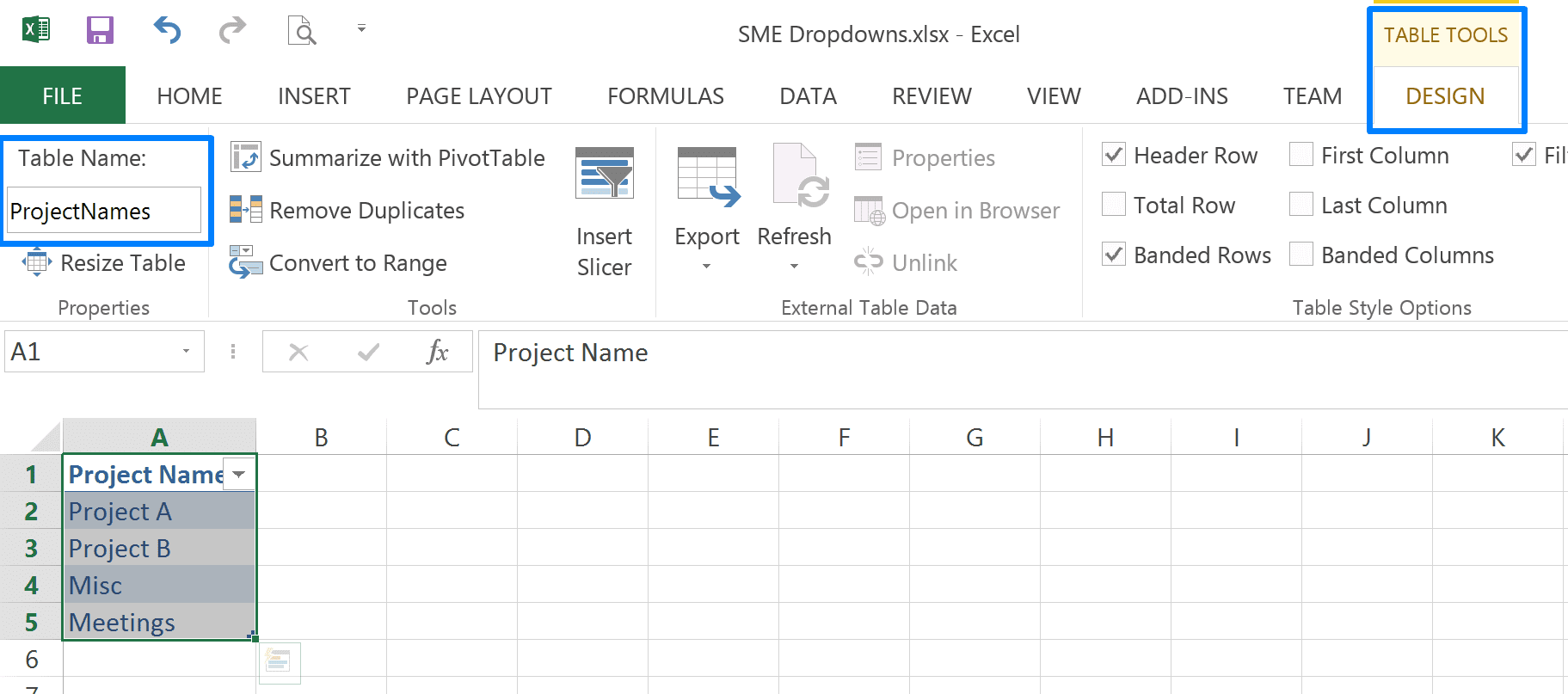 How to Create a Drop-down List in Excel | Spreadsheets Made Easy