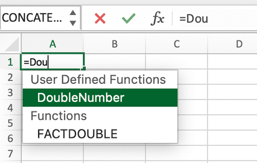 VBA Functions | Spreadsheets Made Easy