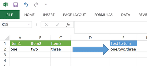 How to Join Cells In Excel with a Comma (or other delimiter ...